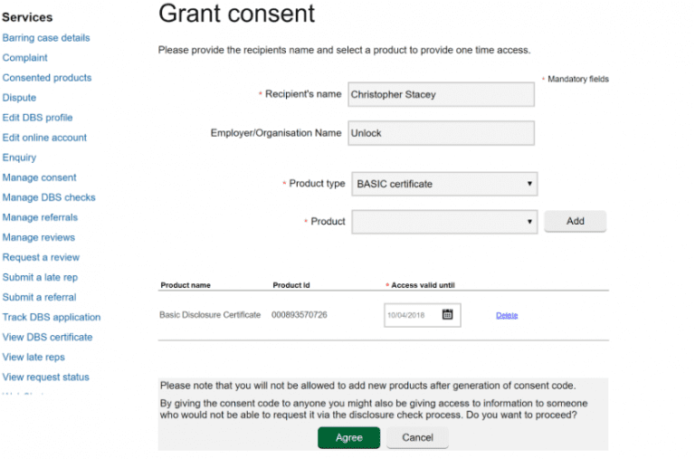 Step-by-step guide to applying for a basic DBS check - Unlock